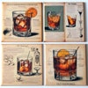 Old Fashioned Cocktail Fridge Magnet style C - Etsy