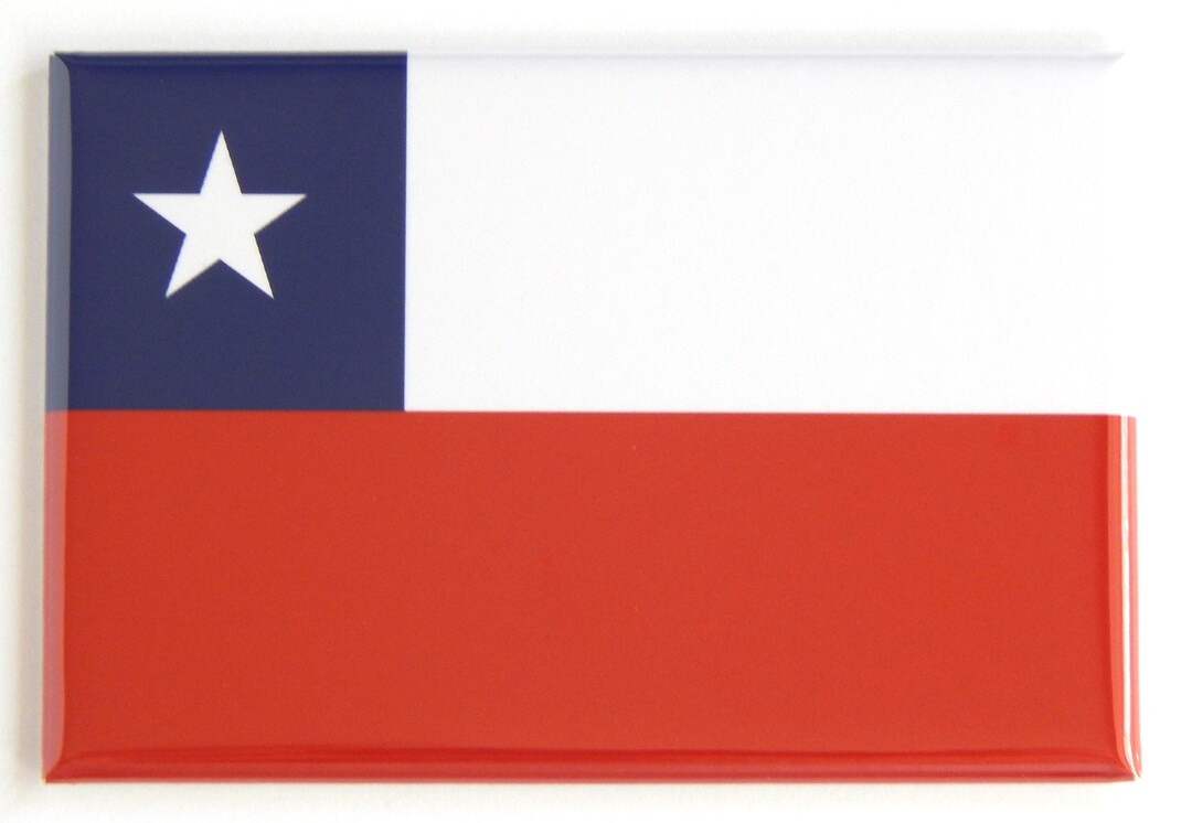 Flag of Chile Fridge Magnet - Etsy