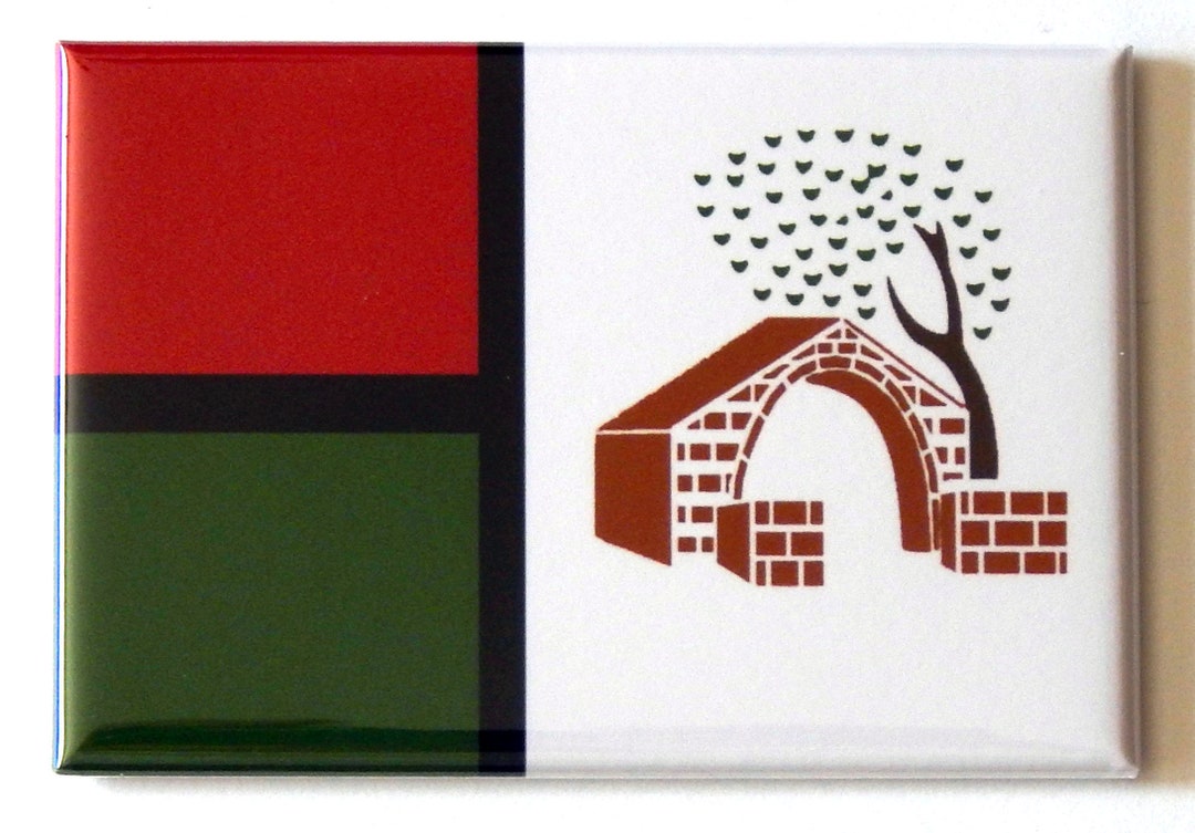 Flag of Nazareth Israel Fridge Magnet - Etsy