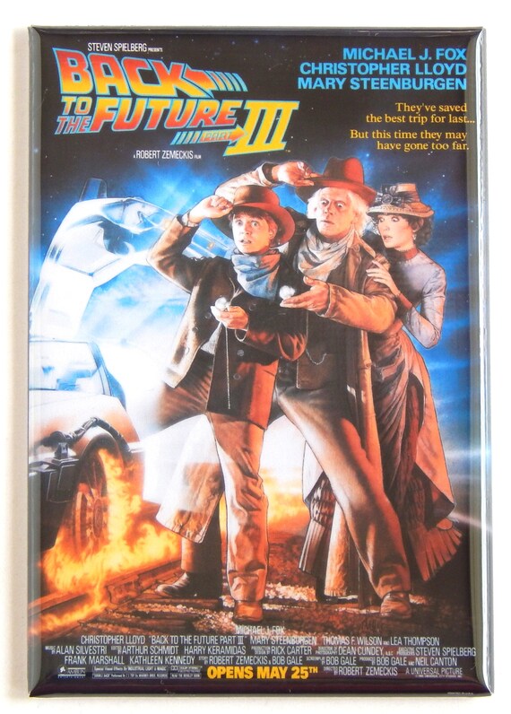 Back To The Future 3 Movie Poster
