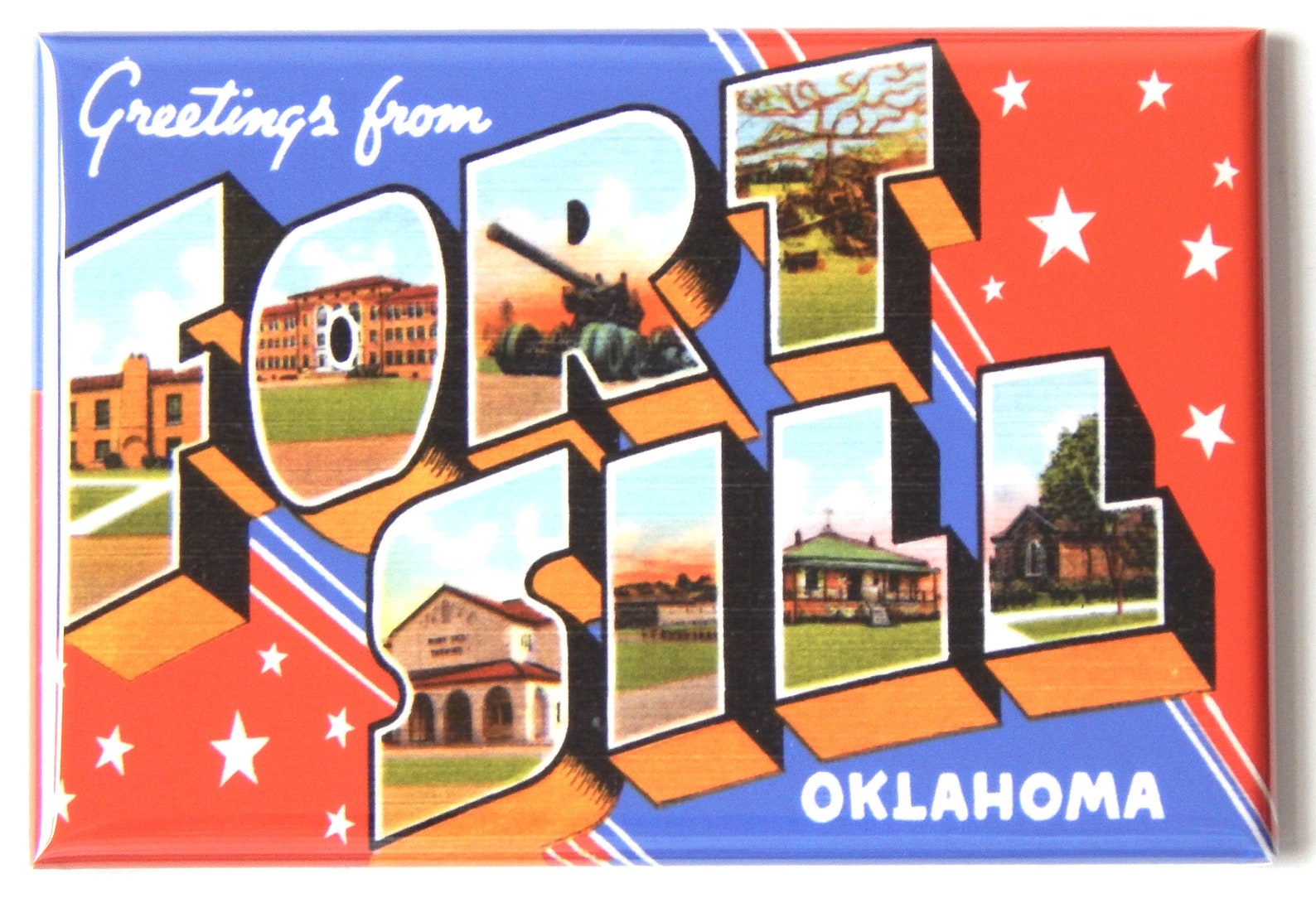 Greetings From Fort Sill Oklahoma Fridge Magnet - Etsy