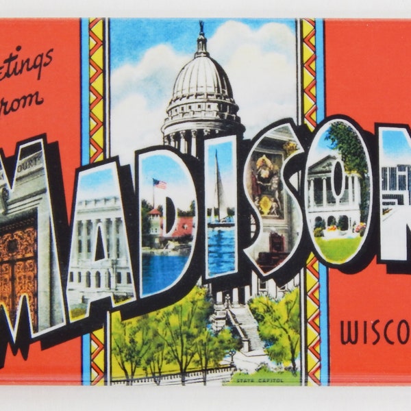 Madison Wisconsin - Etsy