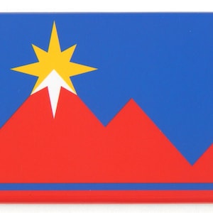 Flag of Pocatello Idaho Fridge Magnet - Etsy