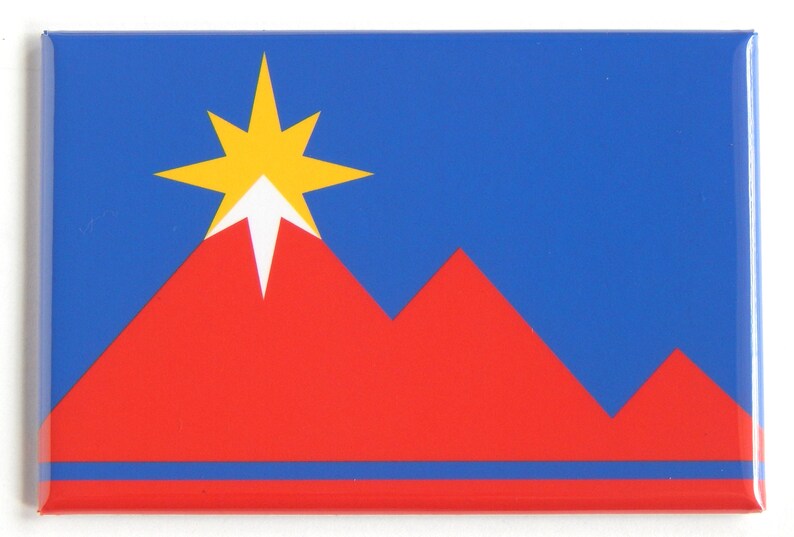 Flag of Pocatello Idaho Fridge Magnet - Etsy