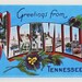 Greetings From Nashville Tennessee Fridge Magnet style A - Etsy