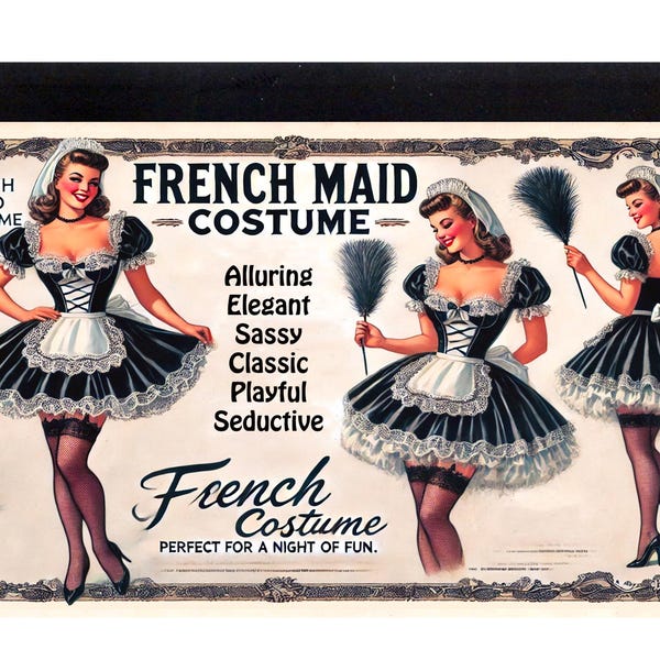French Maid Uniforms - Etsy