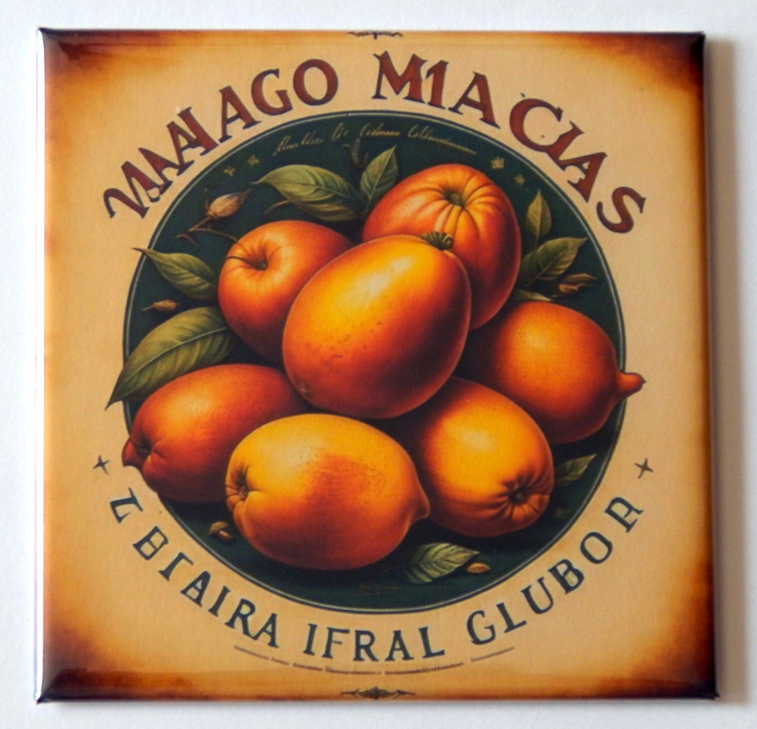 Mangos Sign Fridge Magnet - Etsy