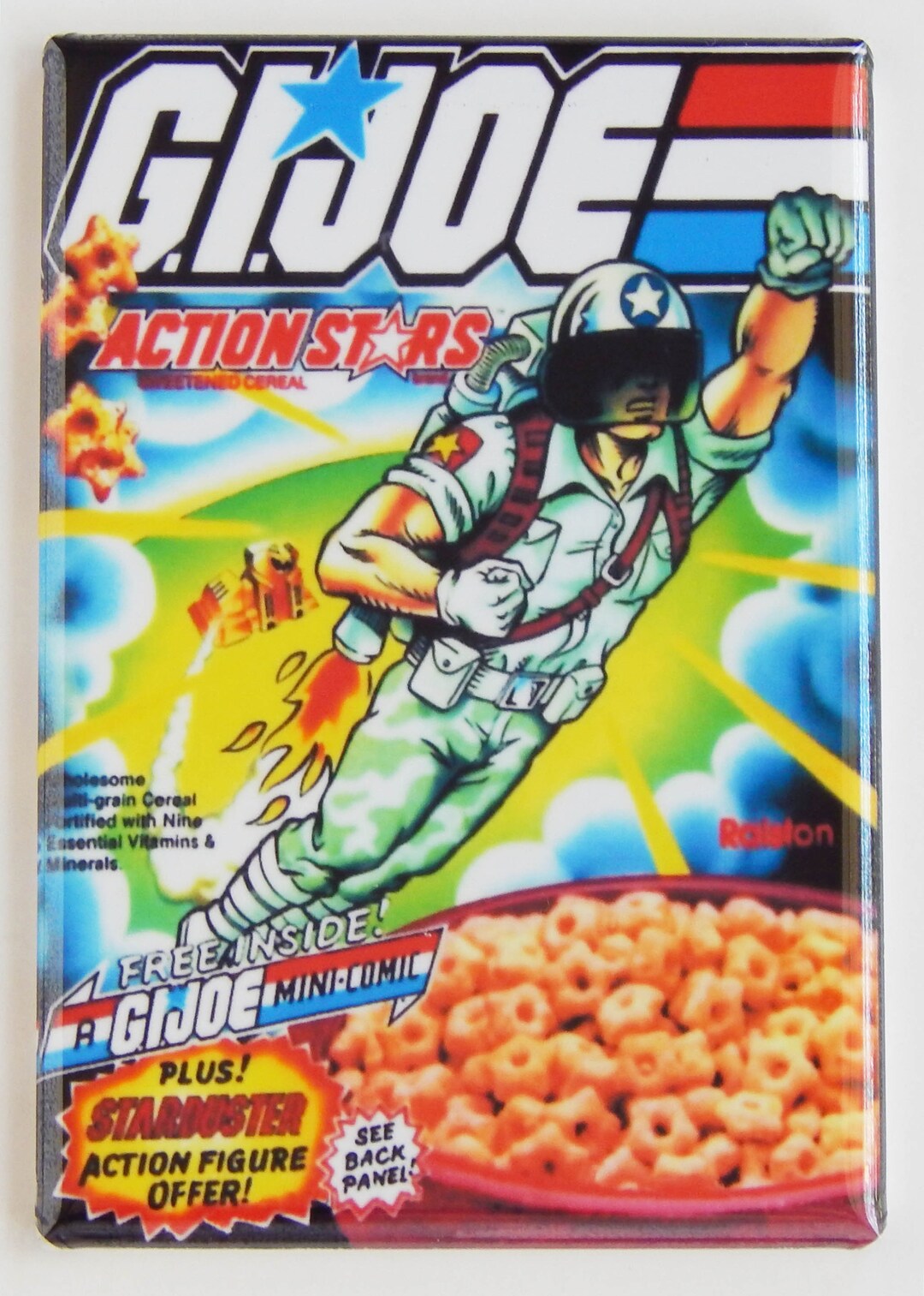 Cereal Box 4 Fridge Magnet - Etsy