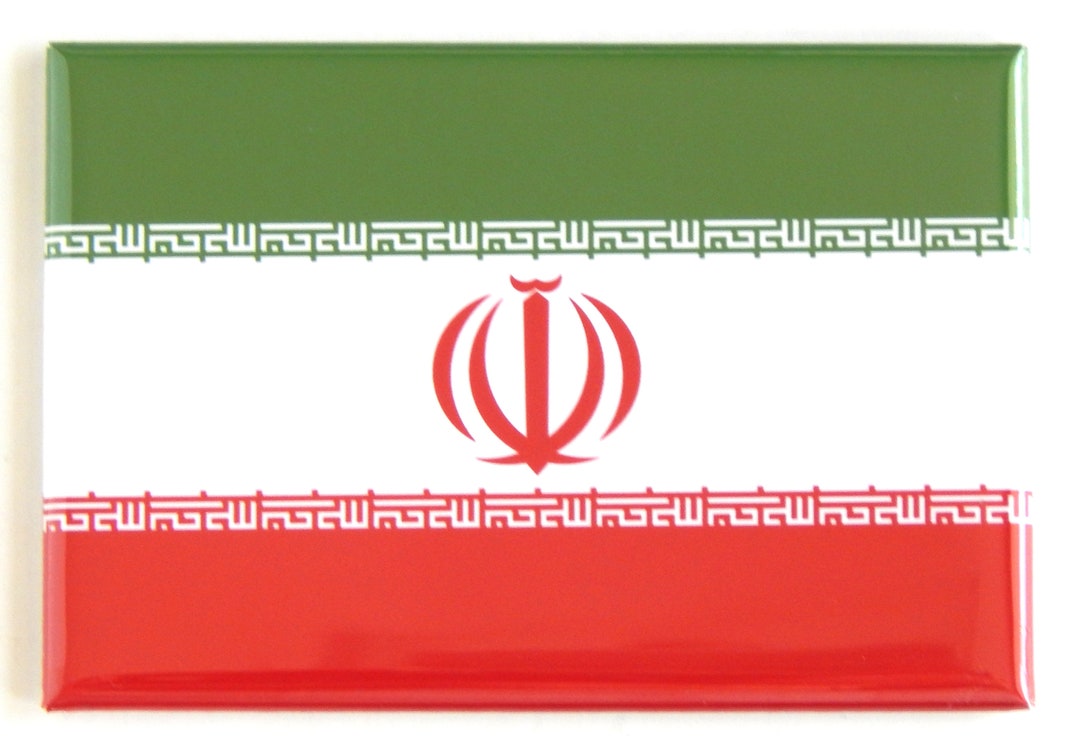 Flag of Iran Fridge Magnet (made in the United States) - Etsy