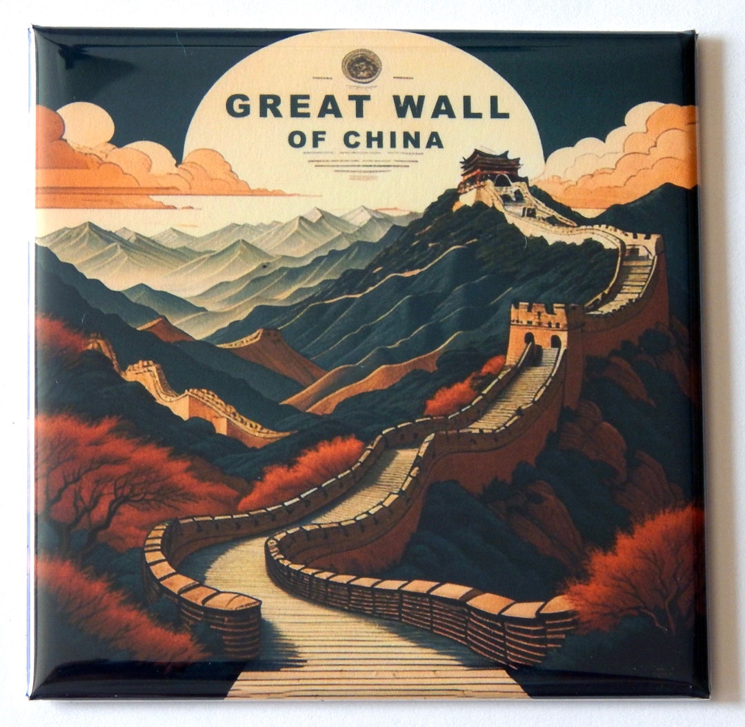 Great Wall of China Fridge Magnet - Etsy