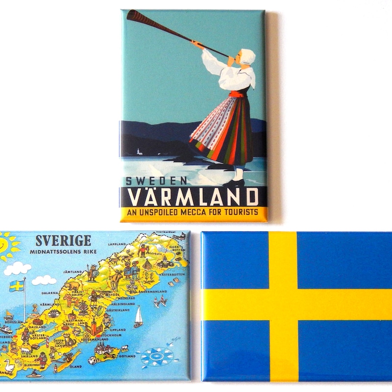 Swedish magnets - Etsy Polska