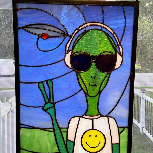 Stained Glass Pop Art - Etsy