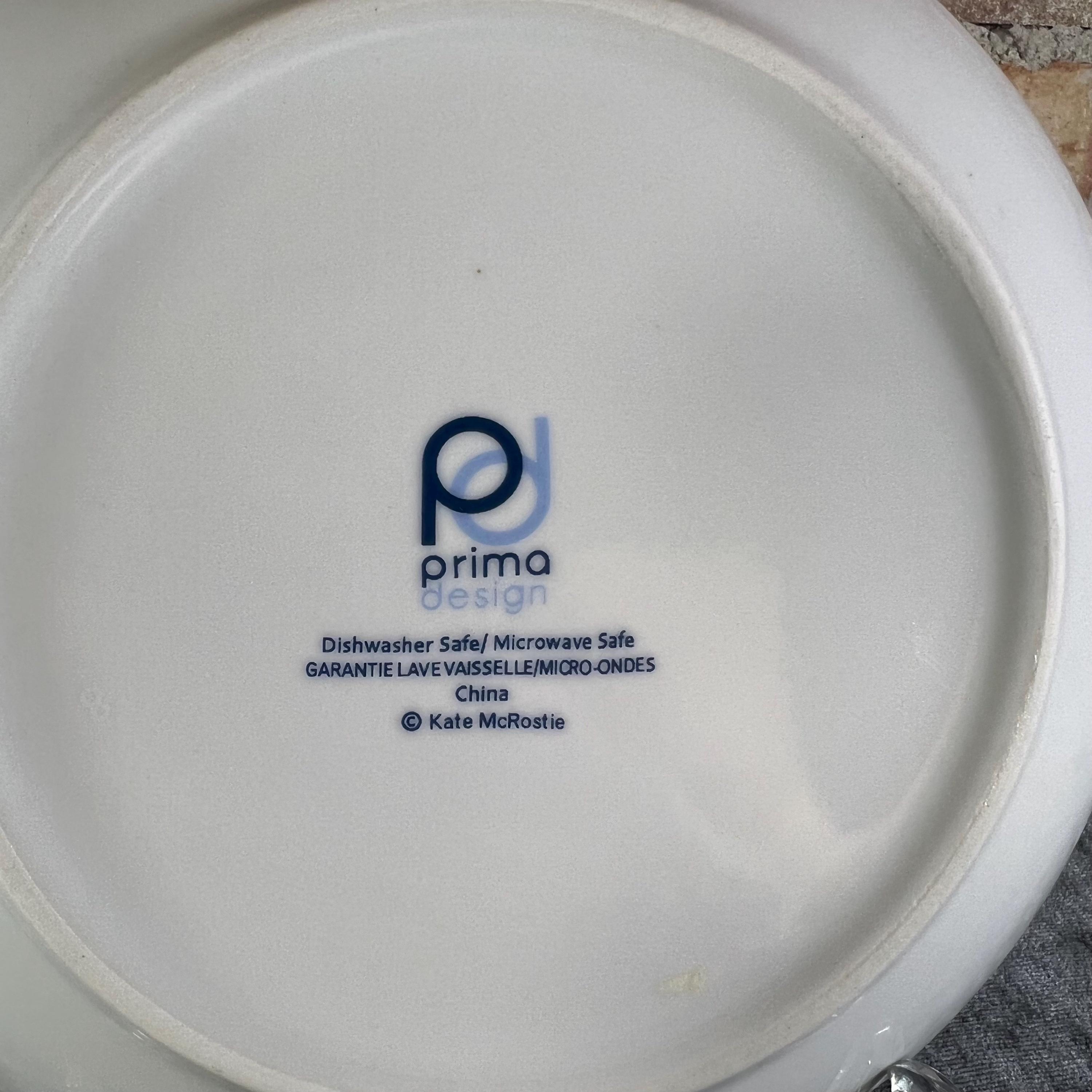 Prima Design Green and Red Bird Plate - Etsy