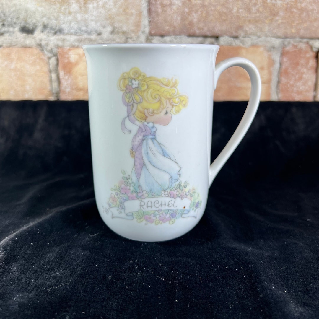 Vintage Precious Moments Rachel Collectible Mug (1991) - Etsy