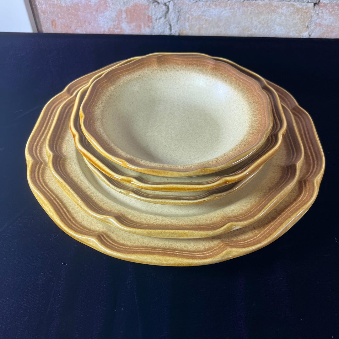 Mikasa Whole Wheat E8000 Plates and Bowls (choose and Make Your Own Set ...