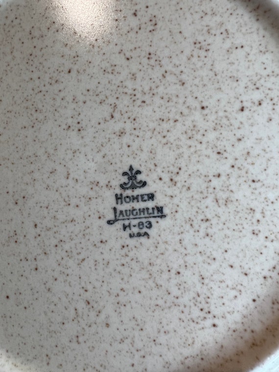 Dinnerware Sets Vintage Homer Laughlin Dinner plates for Two Home ...