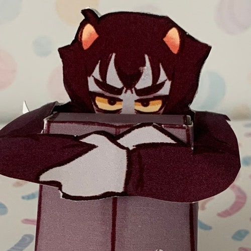 Printable DIY Sitting Karkat Homestuck Paper Craft - Etsy