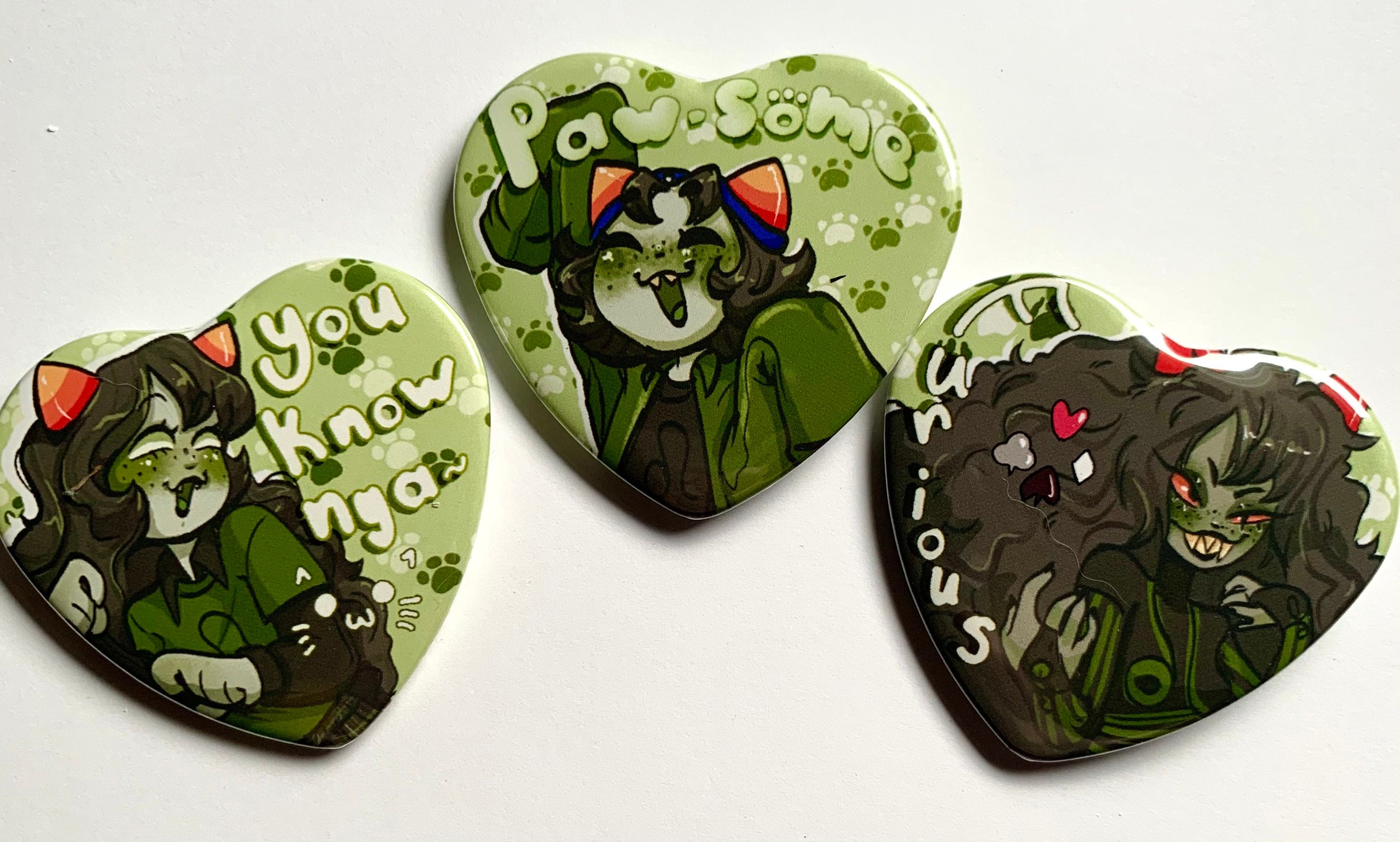 Homestuck Leijon Heart Button - Etsy