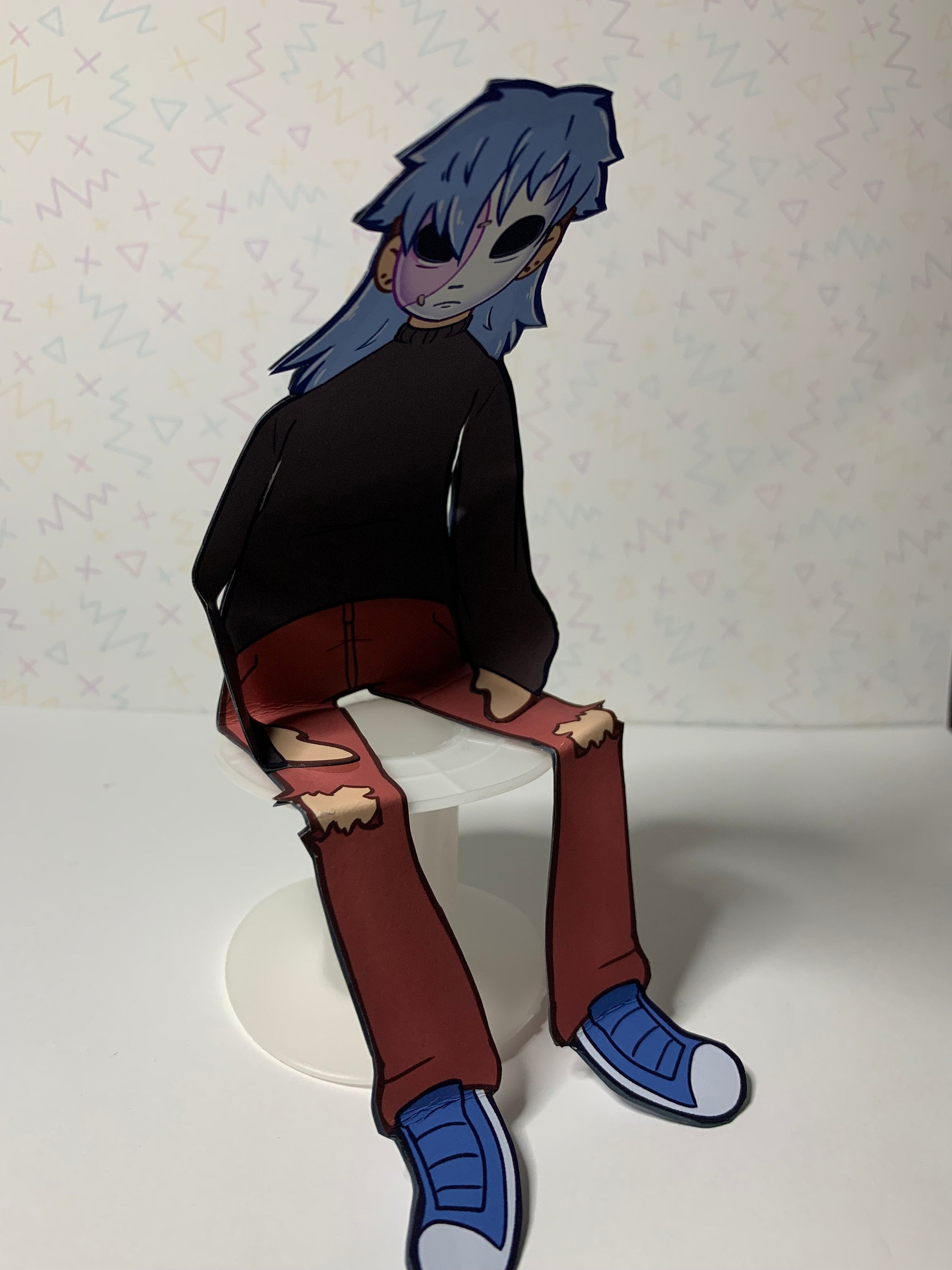Sally Face Digital Download Papercraft - Etsy
