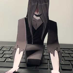 Printable DIY Sitting Mr. Crawling Homicipher Paper Craft - Etsy