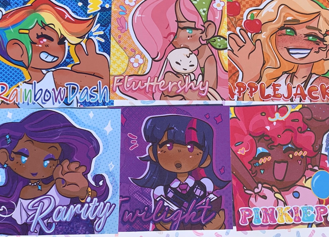 Mlp Mini Prints - Etsy