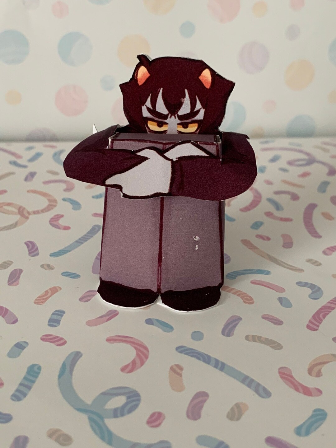 Printable DIY Sitting Karkat Homestuck Paper Craft - Etsy