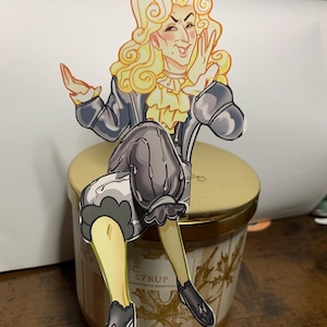 Printable DIY Sitting Scandalabra Date Everything Paper Craft - Etsy