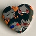 Homestuck Blood Caste Chibi Heart Button - Etsy