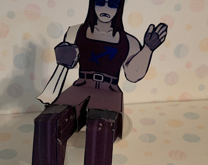 Printable DIY Sitting Kanaya Homestuck Paper Craft - Etsy Canada