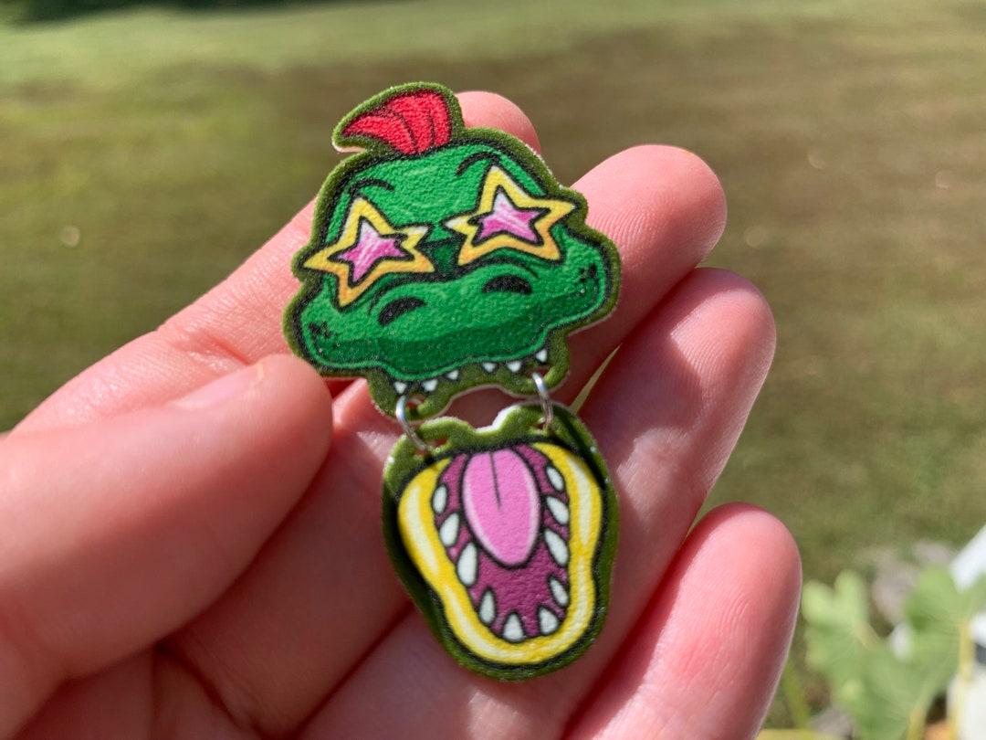 Fnaf Monty Dangle Mouth Pin - Etsy
