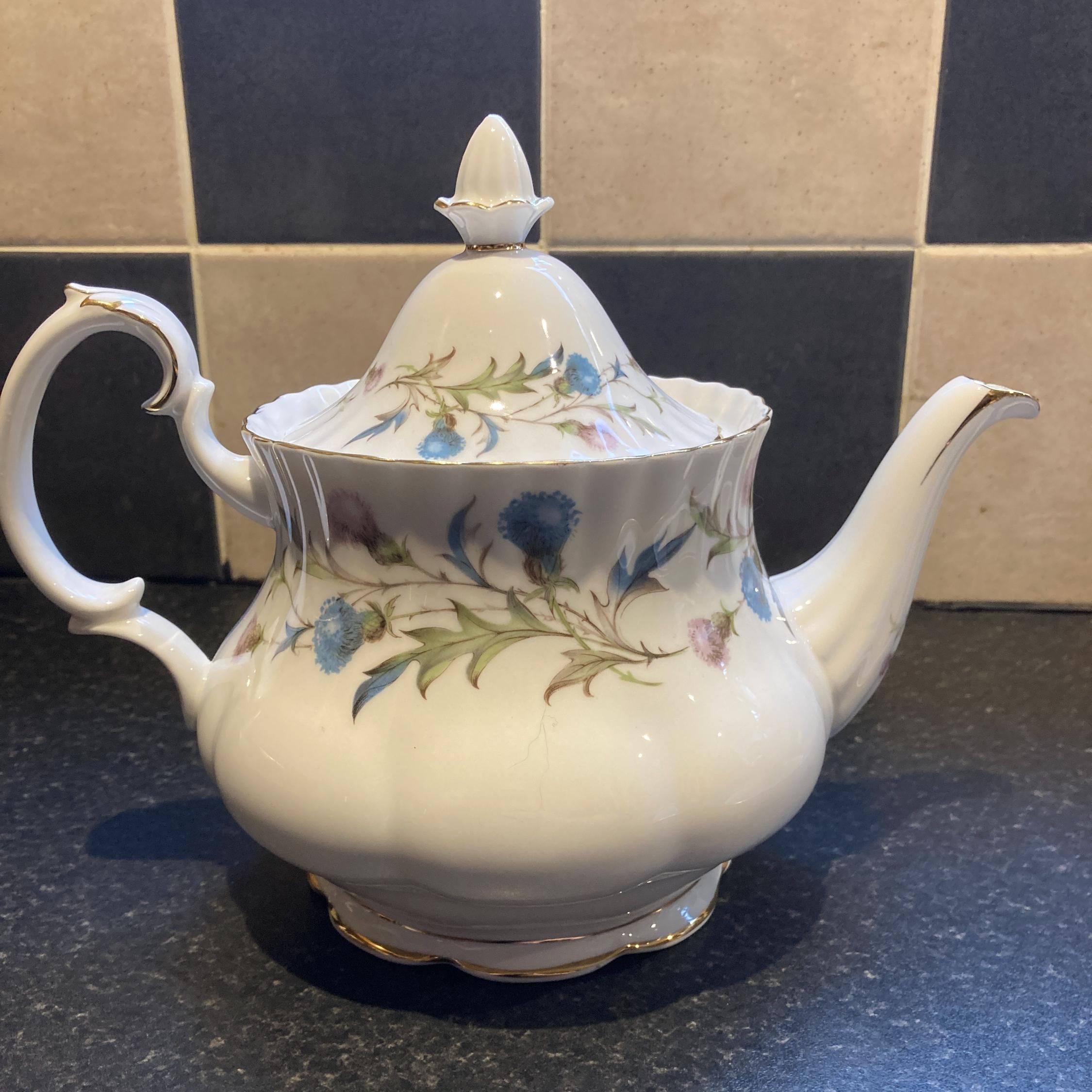Beautiful Royal Albert Brigadoon Large Tea Pot - Etsy
