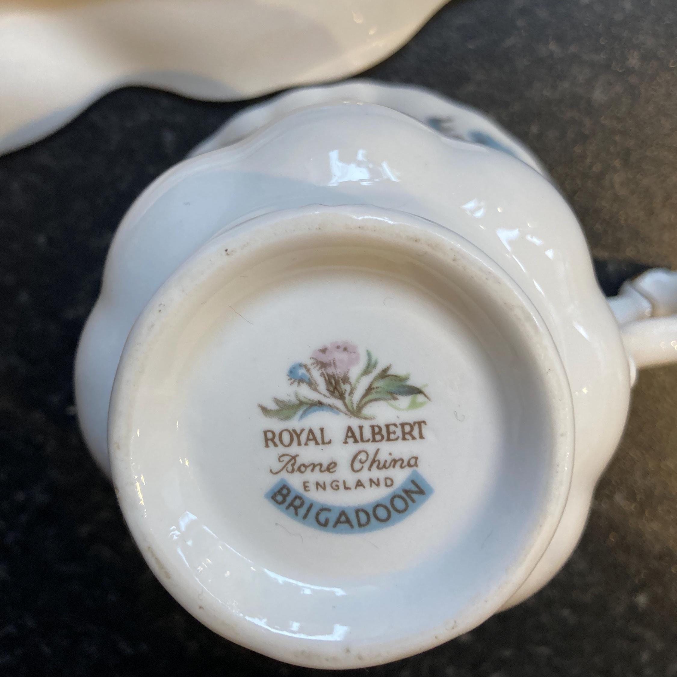 Royal Albert Brigadoon Tennis Set (one Available) - Etsy