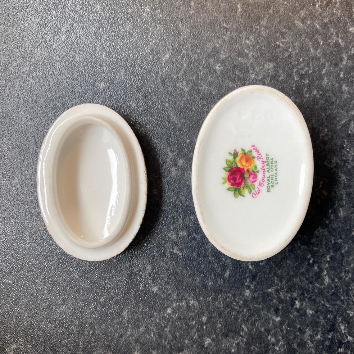 Royal Albert Old Country Roses Oval Pill Box With Lid - Etsy
