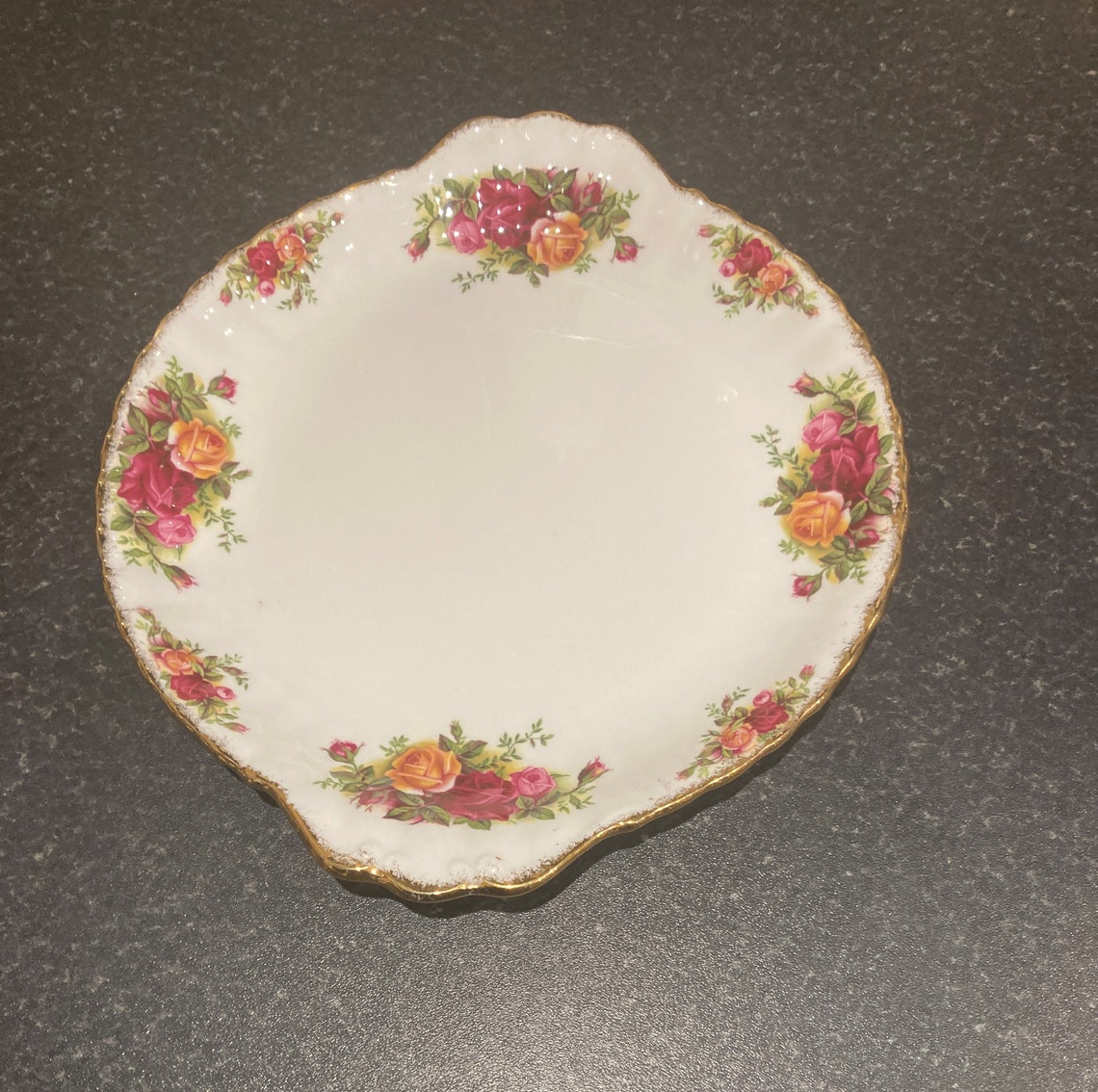 Classic Royal Albert Old Country Roses Cake Plate - Etsy
