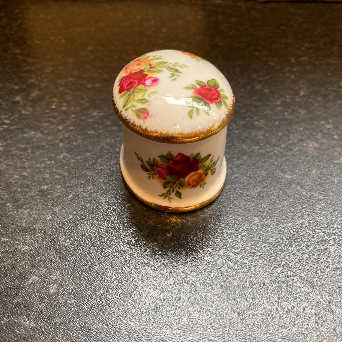 Royal Albert Old Country Roses Oval Pill Box With Lid - Etsy