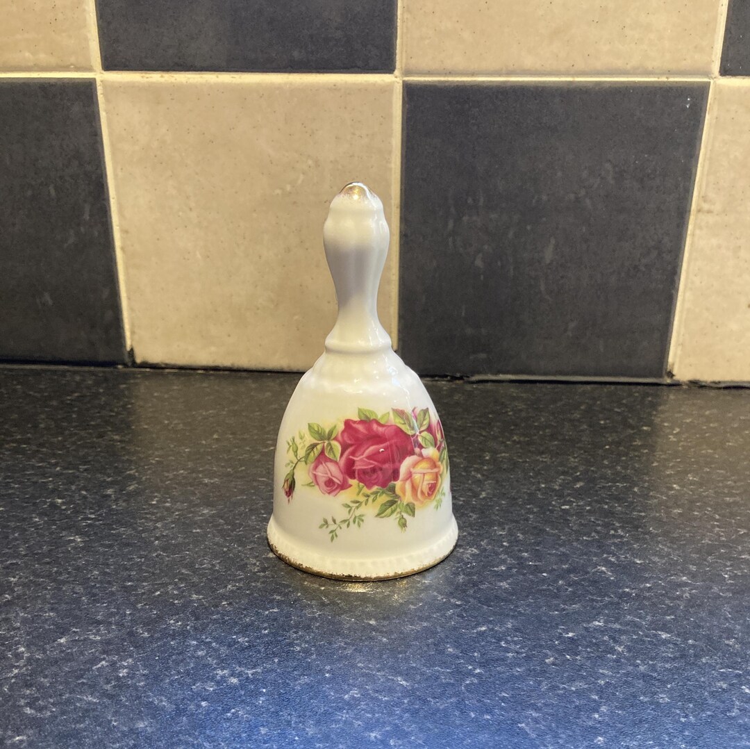 Royal Albert Old Country Roses Ornamental Bell - Etsy