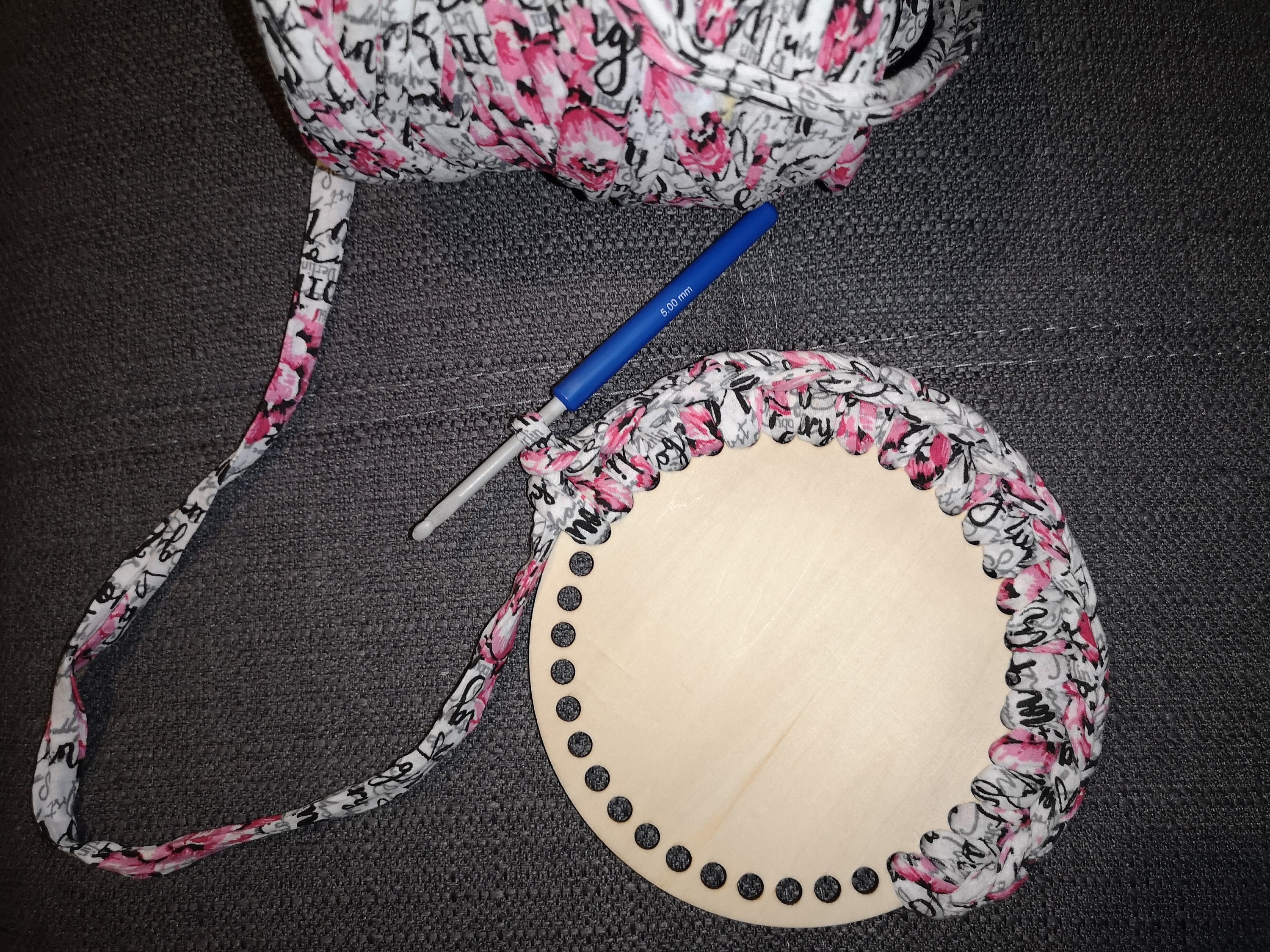 Round Wooden Base 6 or 8 Inch, Round Wooden Base for Crochet - Etsy