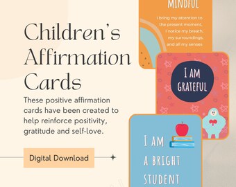 Children's Printable Positive Affirmation Posters | 19 Affirmation ...