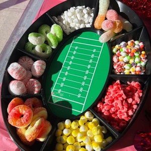 NFL Football Themed Party Tray Snackadium | KC Chiefs Party Tray | KC ...