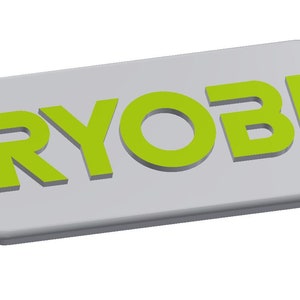 RYOBI Logo Plastic Placard Sign - Etsy