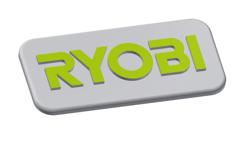 RYOBI Logo Plastic Placard Sign - Etsy