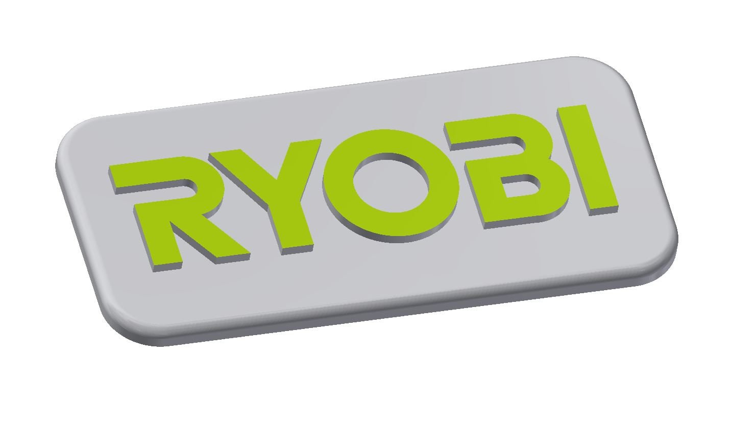RYOBI Logo Plastic Placard Sign - Etsy UK