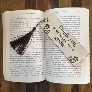 Teacher Gift | Book Mark Teacher Gift | Teacher Appreciation Week - Etsy