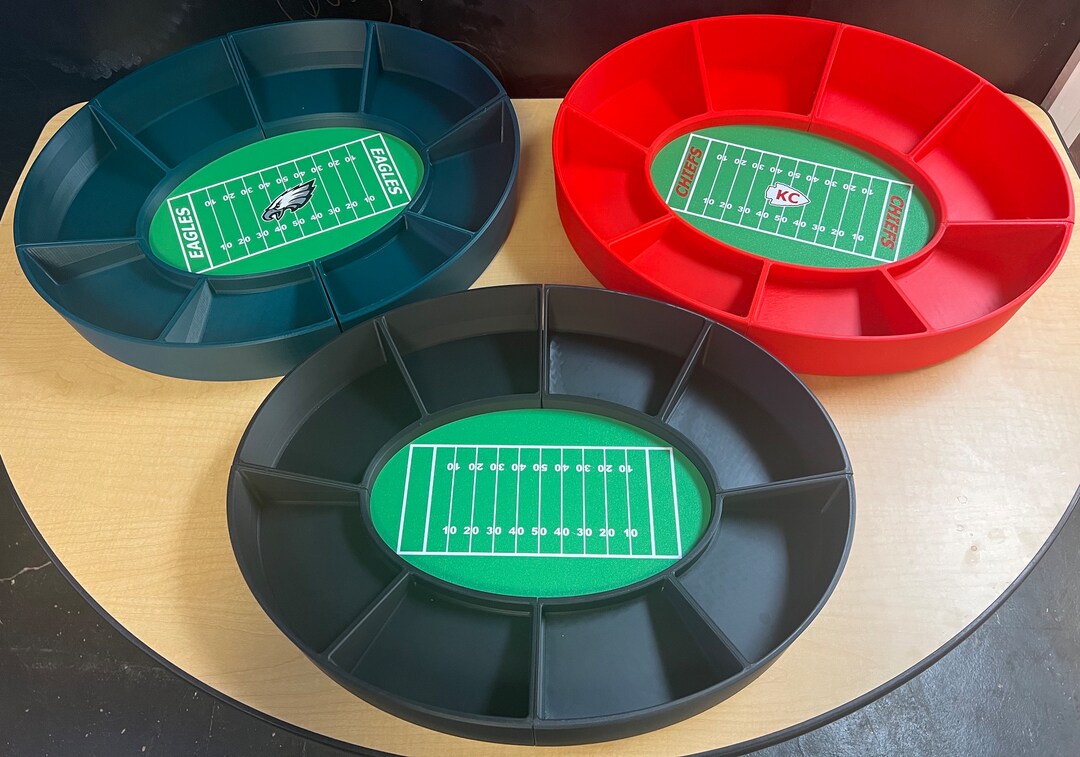 NFL Football Themed Party Tray Snackadium | NFL Themed Platter ...