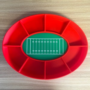 NFL Football Themed Party Tray Snackadium | KC Chiefs Party Tray | KC ...