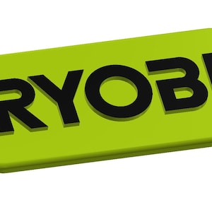 RYOBI Logo Plastic Placard Sign - Etsy UK