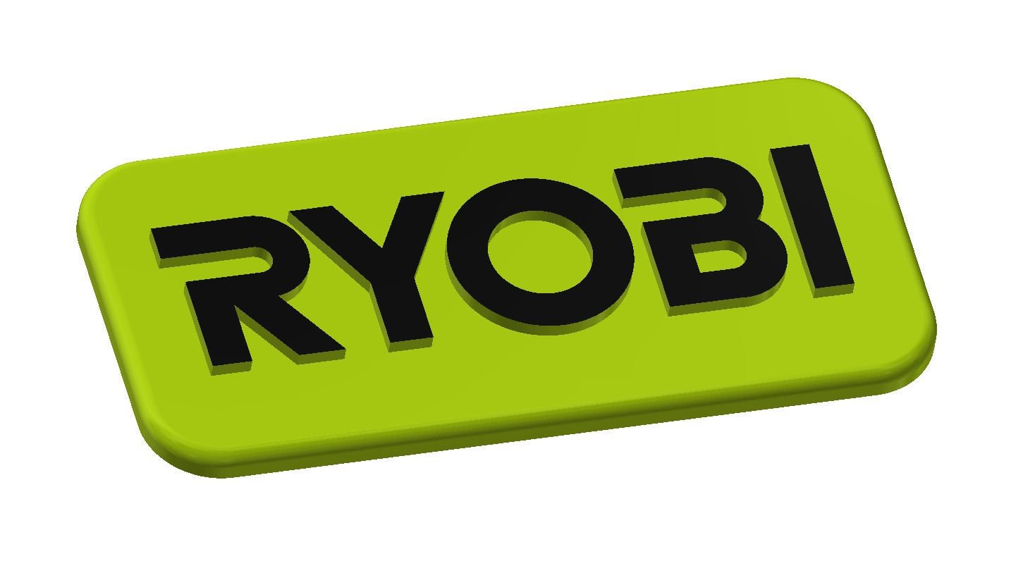 RYOBI Logo Plastic Placard Sign - Etsy UK