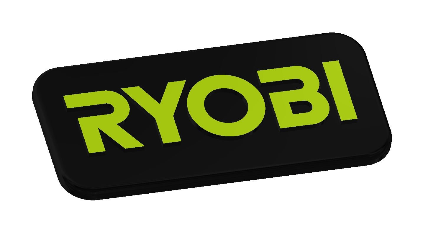 RYOBI Logo Plastic Placard Sign - Etsy UK