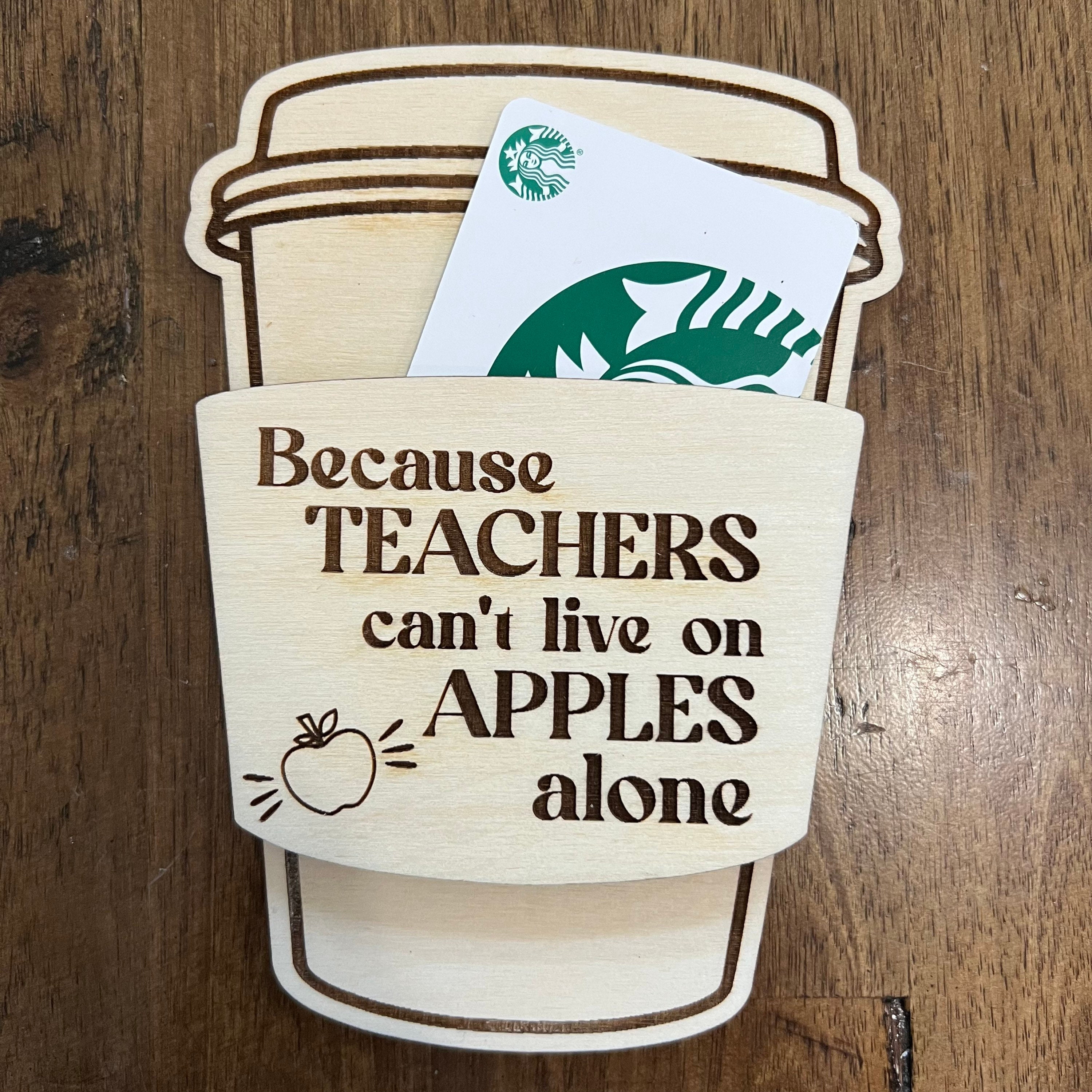 Teacher Appreciation Gift Card Box Back to School Teacher - Etsy