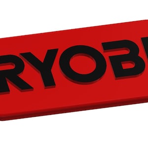 RYOBI Logo Plastic Placard Sign - Etsy